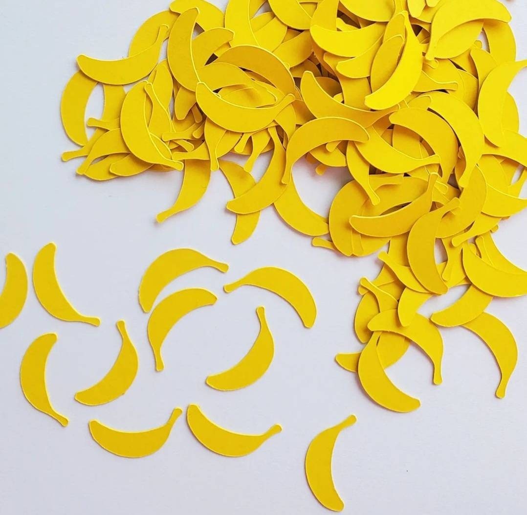 Banana Confetti - Etsy