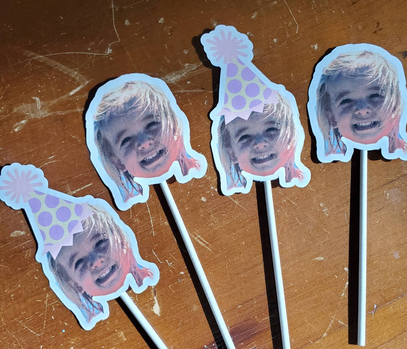 Face Cards, Stickers, or Cupcake Toppers - Etsy