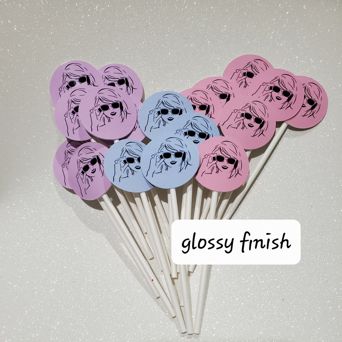 Taylor Swift Cupcake Toppers - Etsy