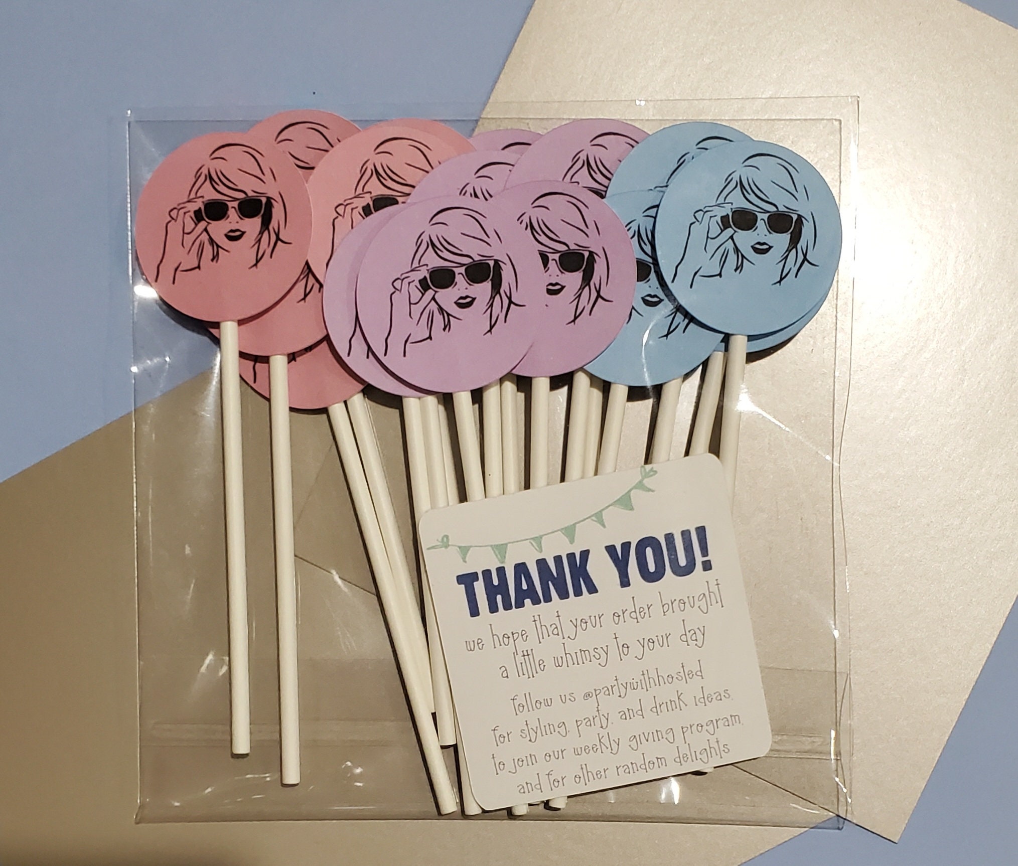 Taylor Swift Cupcake Toppers - Etsy