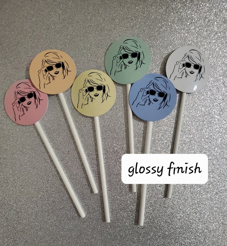 Taylor Swift Cupcake Toppers - Etsy