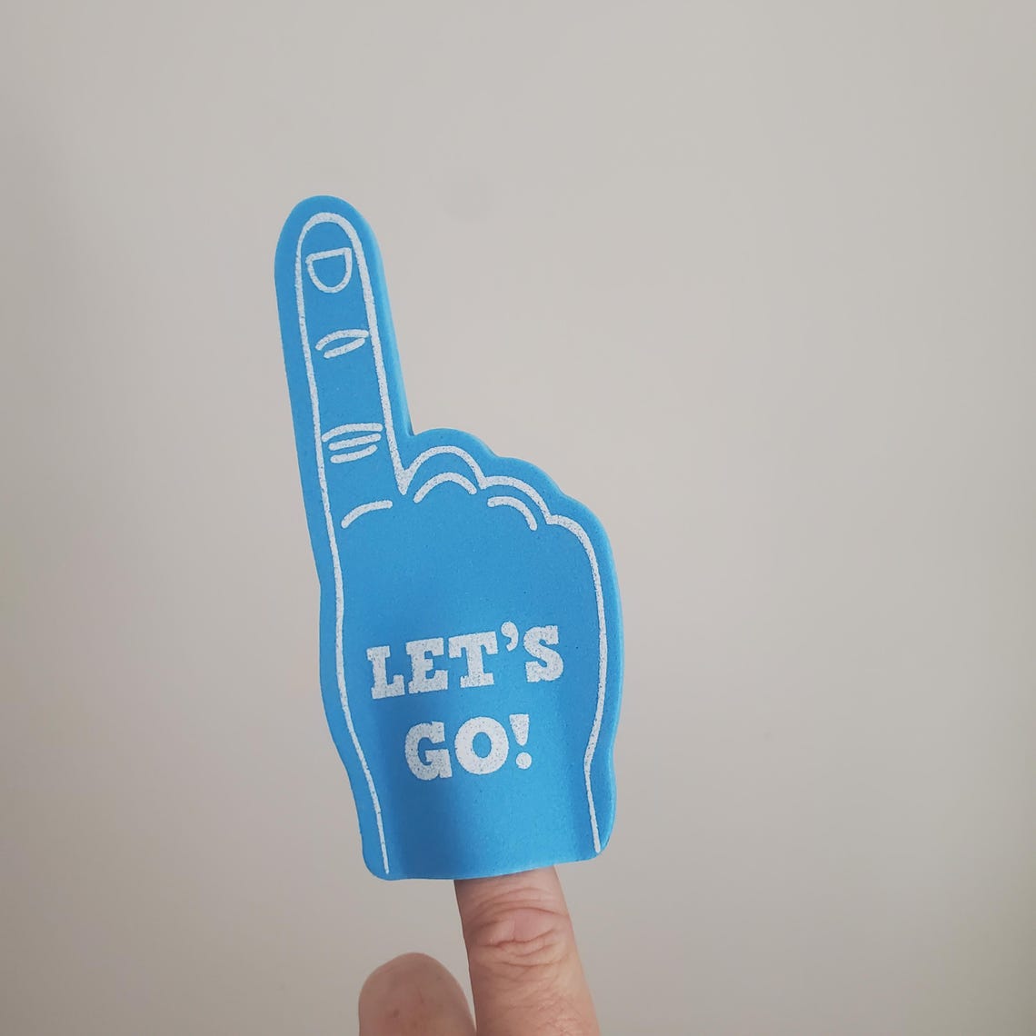 Youre #1 Valentine - Mini Foam Finger - Etsy