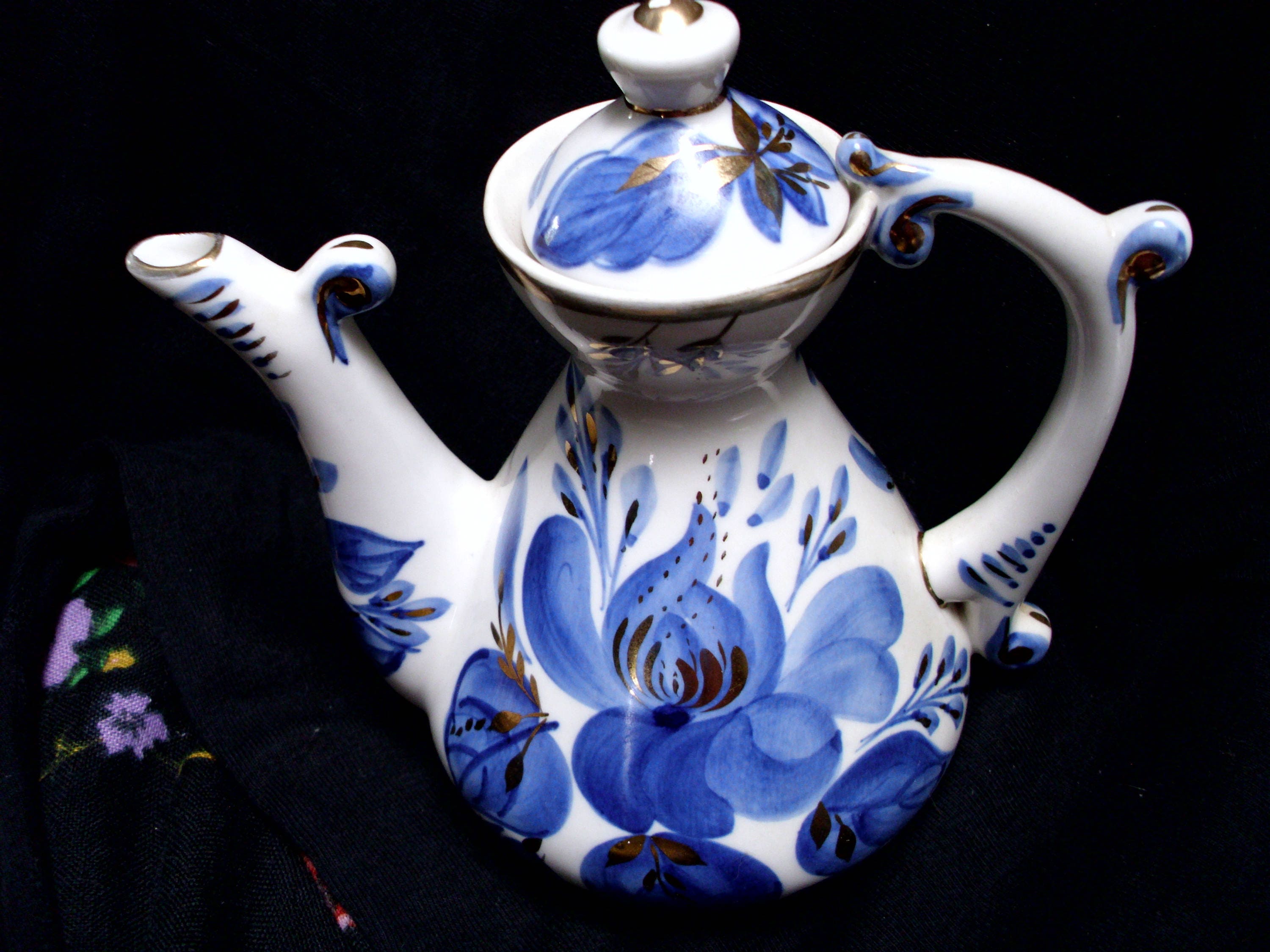 Vintage Teapot Porcelain - Etsy