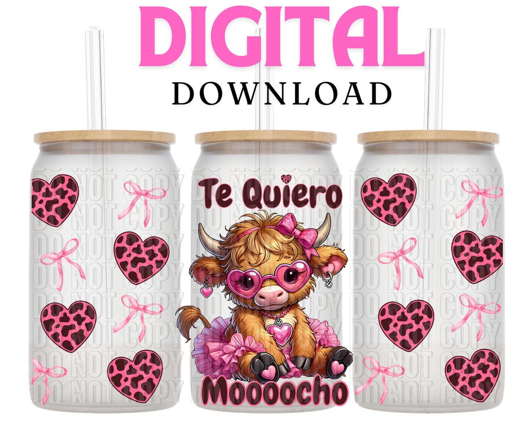 Valentine's Day Glass Can PNG, Libbey PNG, Spanish PNG, Latina Png ...
