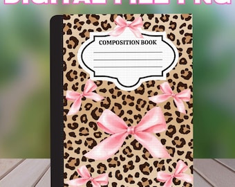 DIGITAL File-notebook Cover PNG- Back to School-coquette Cherries ...