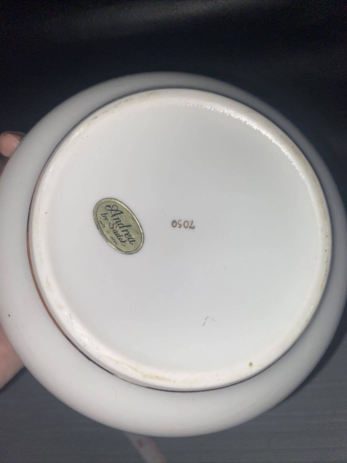 Vtg Andrea by Sadek Porcelain Silent Butler Pot/pan Hinged Lid Japan - Etsy