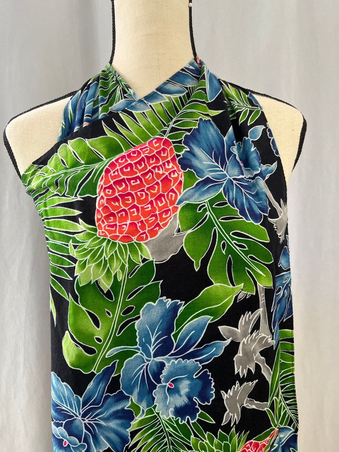Women's Vintage Hawaiian Wrap Beach Coverup by Hilo Hattie - Etsy