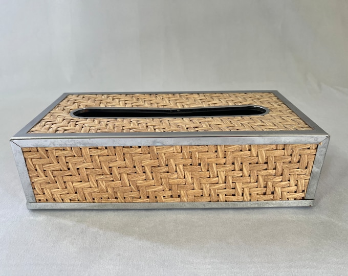 Vintage Tissue Box Holder Cover - Etsy