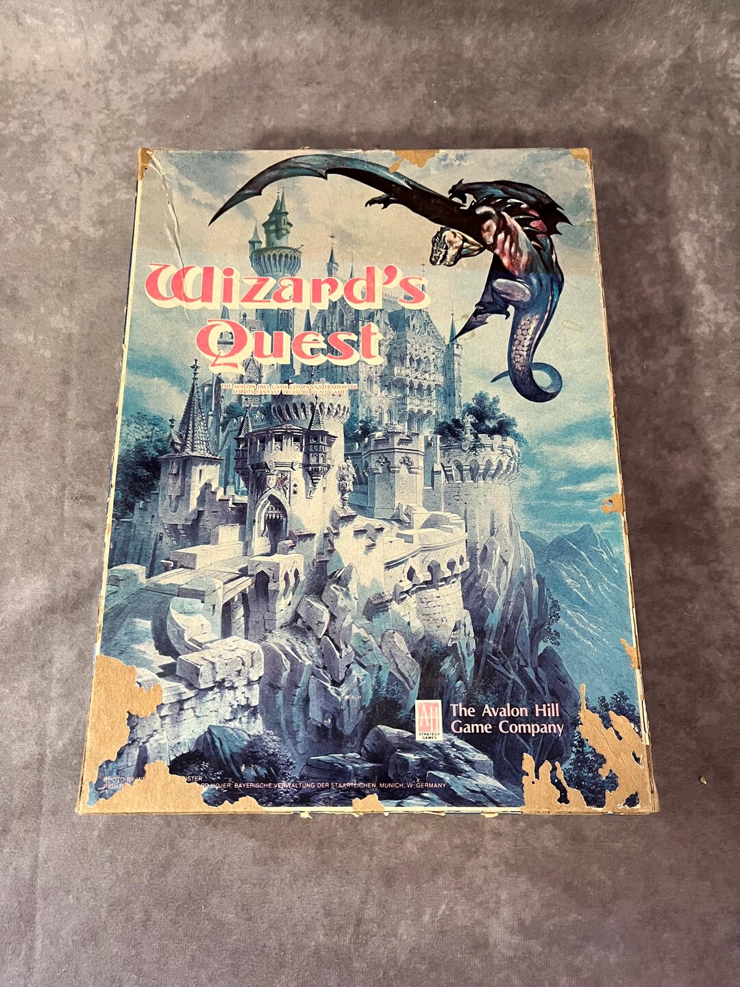 Vintage 1980 Wizard's Quest Board Game - Etsy