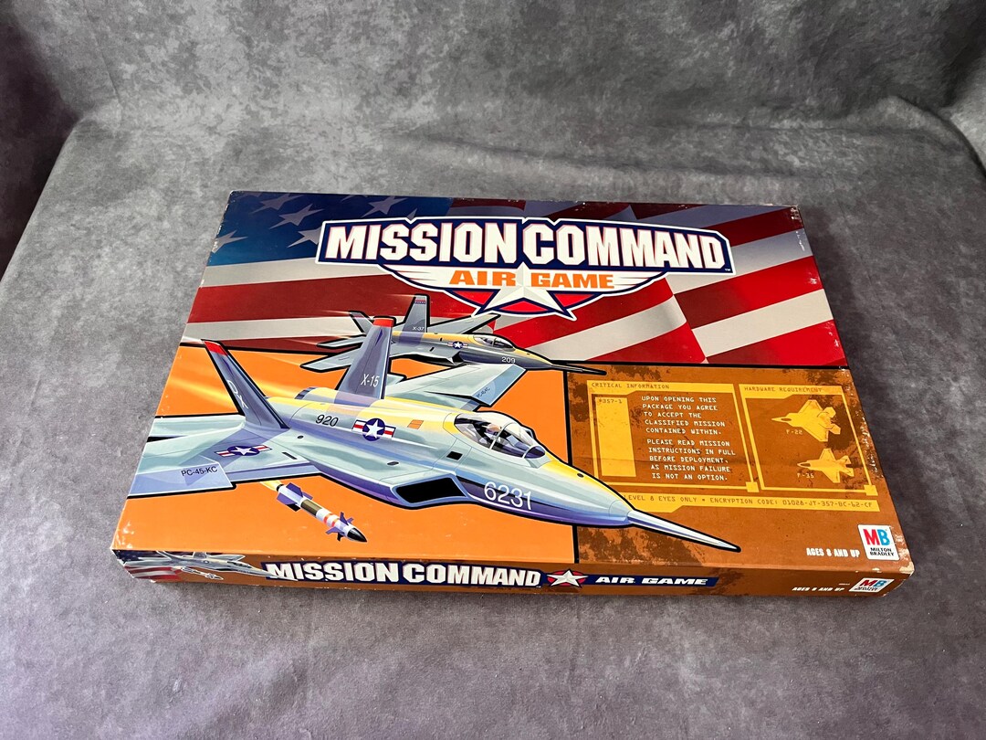 Mission Command Air Board Game by Milton Bradley - Etsy
