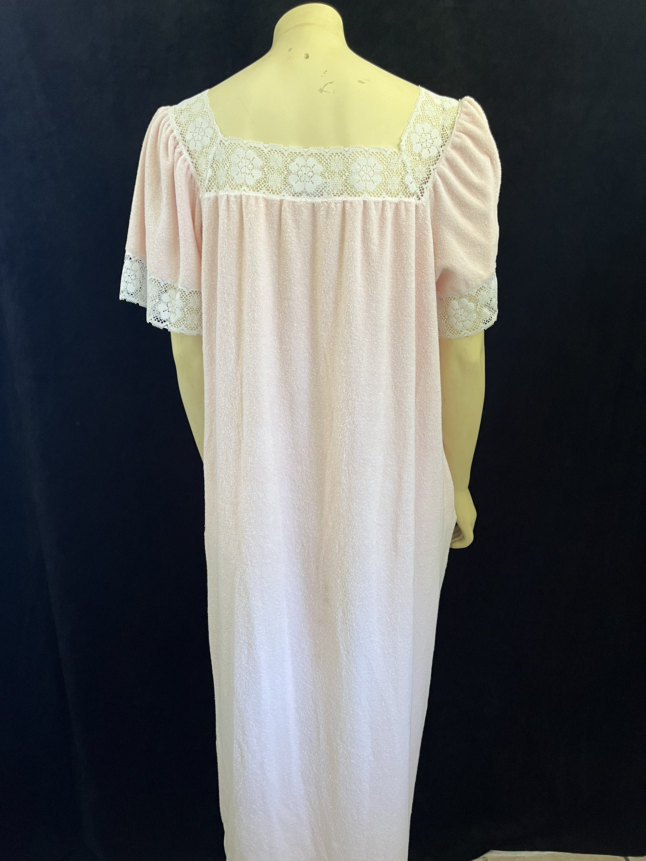 Women's Vintage 70s Pink Terry Cloth Bathing Suit Cover-up - Etsy