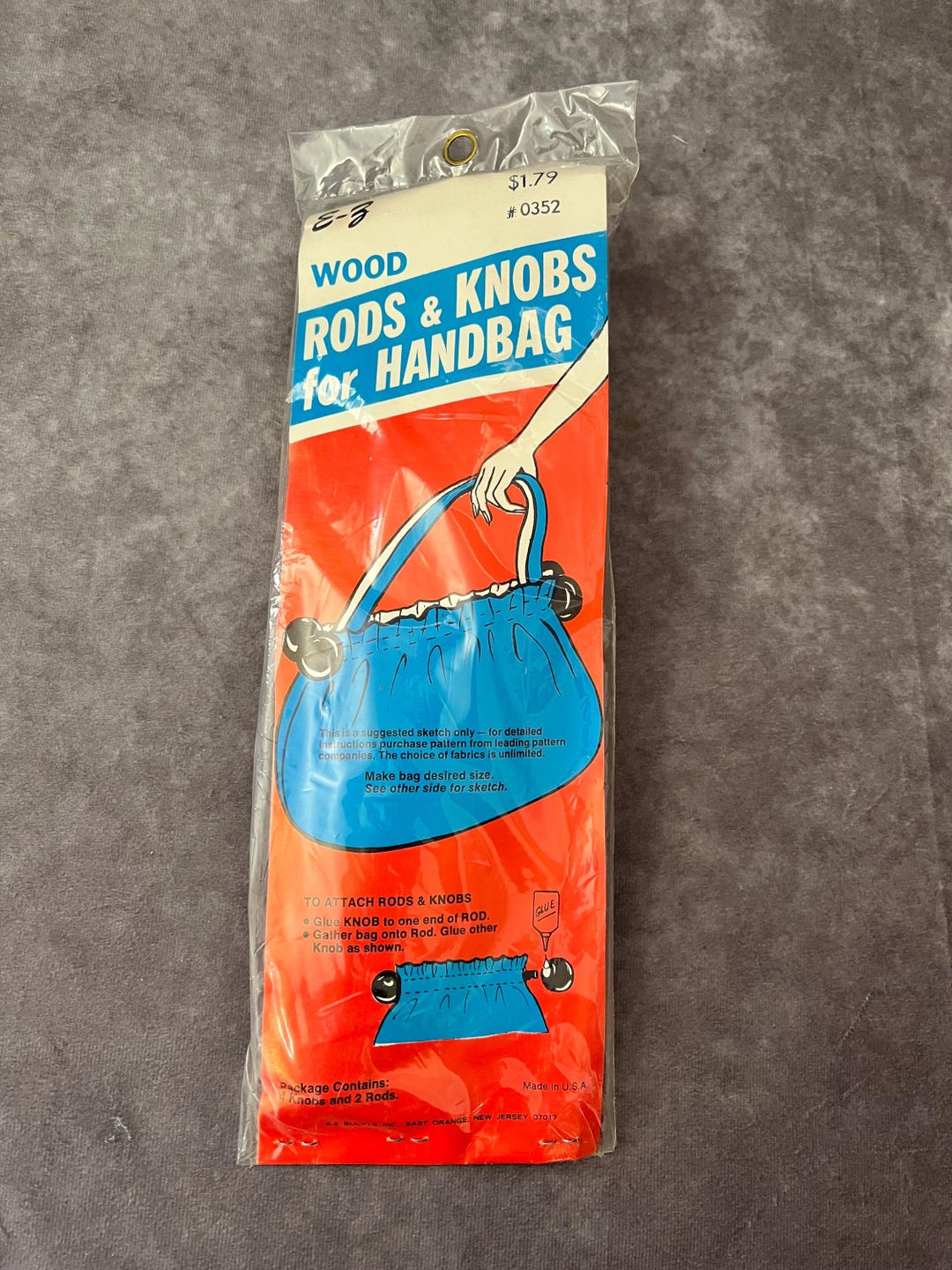 Vintage 70s Purse Handles Rods & Knobs - Etsy