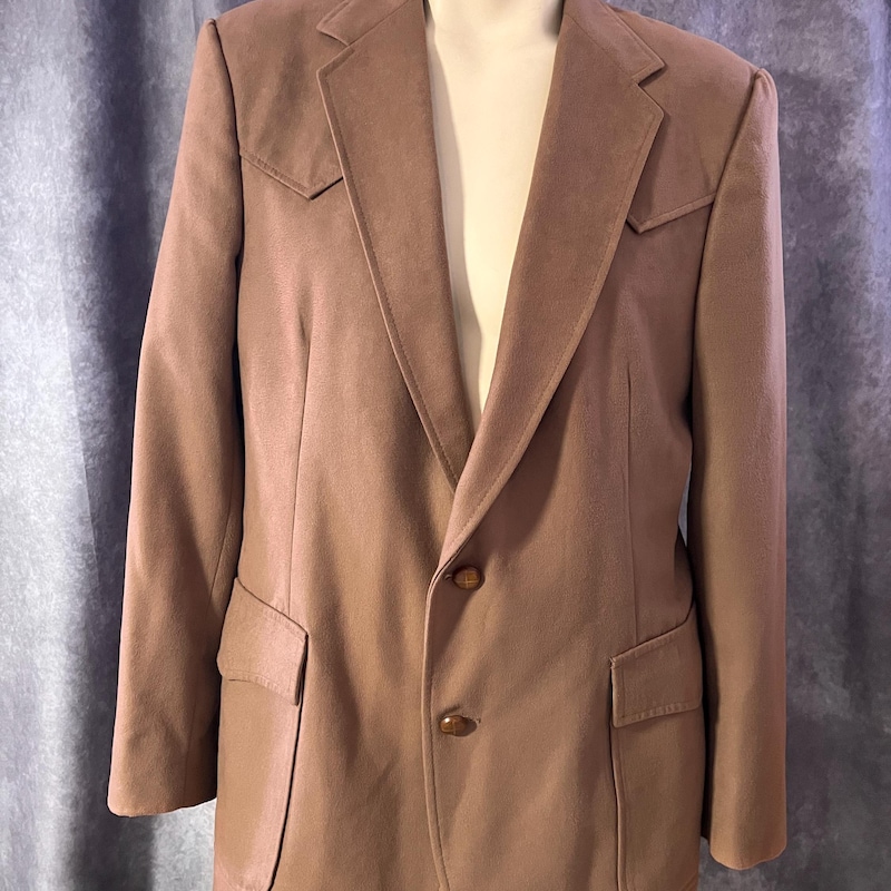 Mens Western Tan Blazer - Etsy