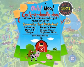 Cock a Doodle Doo - Etsy