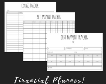 Printable Rae Dunn Daily Planner Bundle, Month, Financial, Meal ...