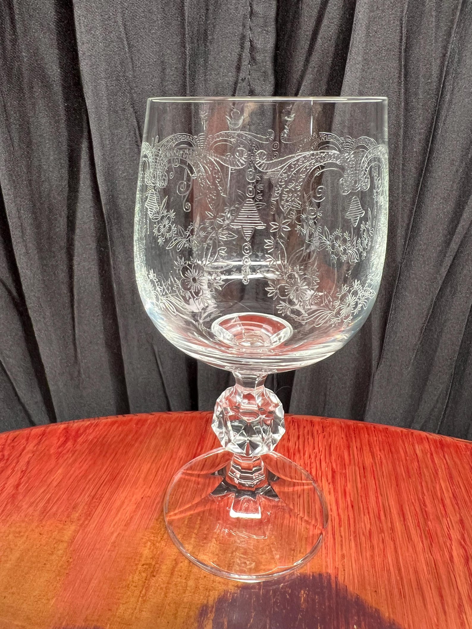 Set of 5 Vintage Bohemia Crystal Made in Czechoslovakia Crystal Wine ...