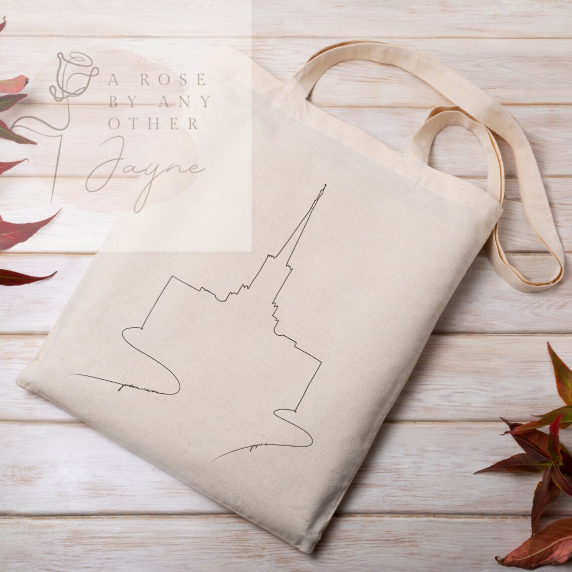 Jordan River LDS Temple - Single Line Art, Continuous Line Drawing ...