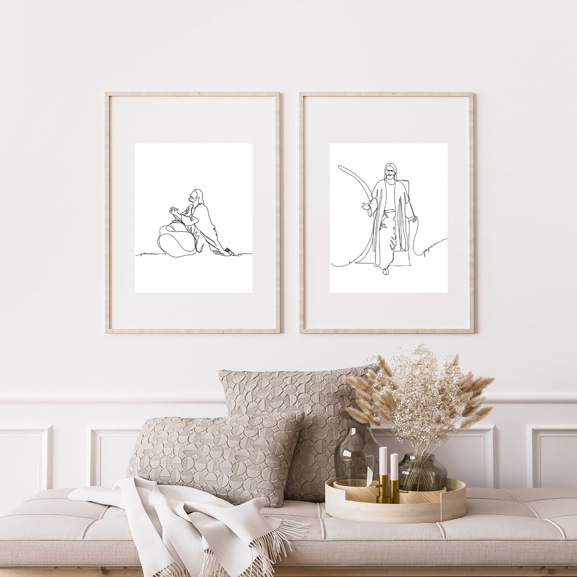 He is Risen Single Line Drawing of Jesus Christ - Etsy