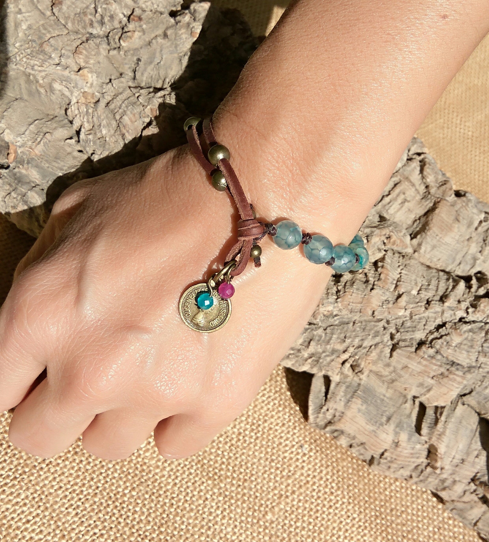 Beaded Bracelet Bracelet for Women Gemstone Bracelet Boho | Etsy