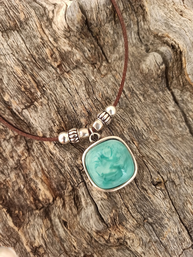 Turquoise Choker Necklace for Women Turquoise Necklace | Etsy