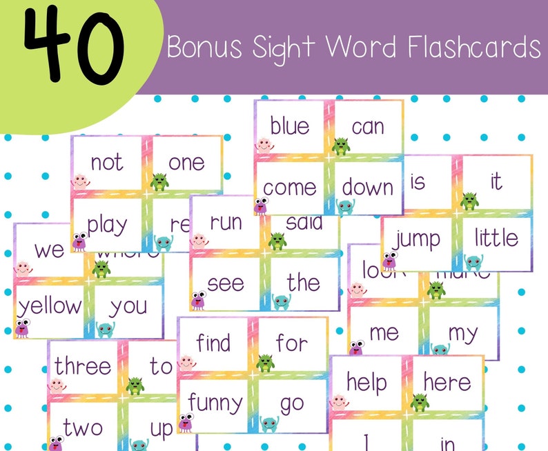 Preschool Worksheets, Sight Words Worksheets, Sight Words for Preschool ...