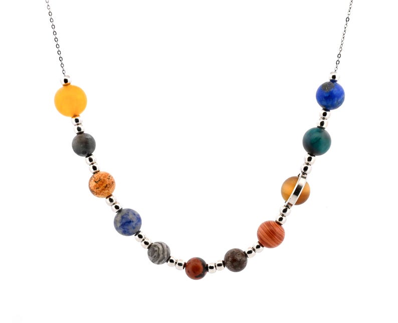 SOLAR SYSTEM Necklace - Etsy