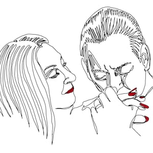 PRINTABLE Addams Family Poster, the Addams Family Art, Minimalist ...