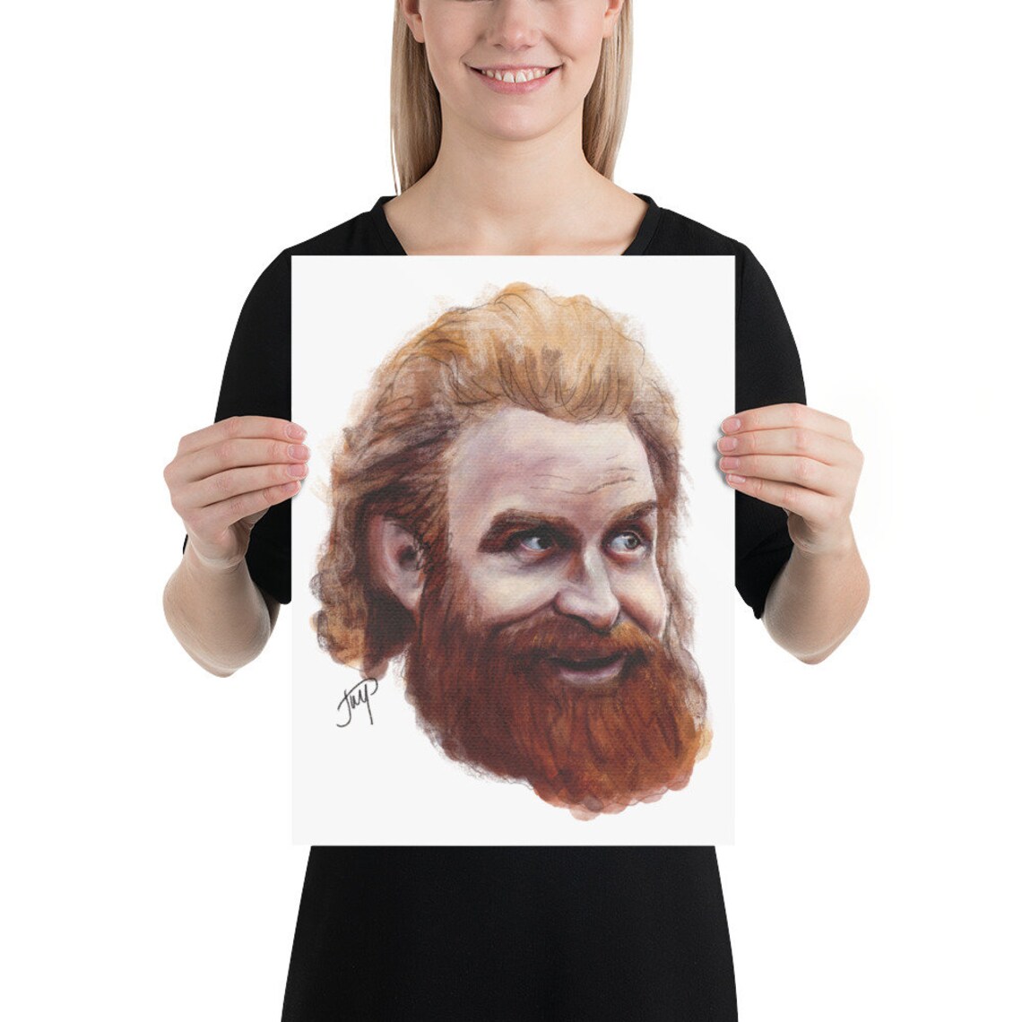 PRINTABLE Tormund Giantsbane Poster Tormund Art Print - Etsy
