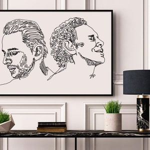 PRINTABLE Depeche Mode Poster, Depeche Mode Art, Minimalist Depeche ...