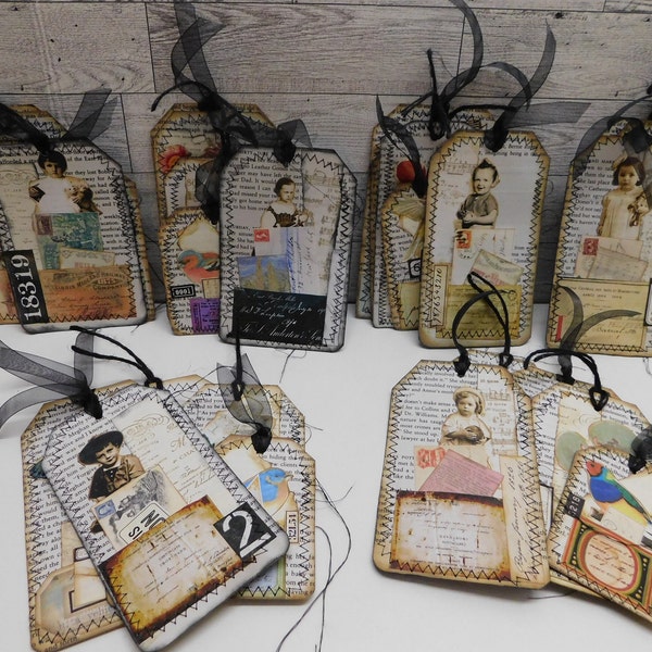 Vintage Style Tags - Etsy