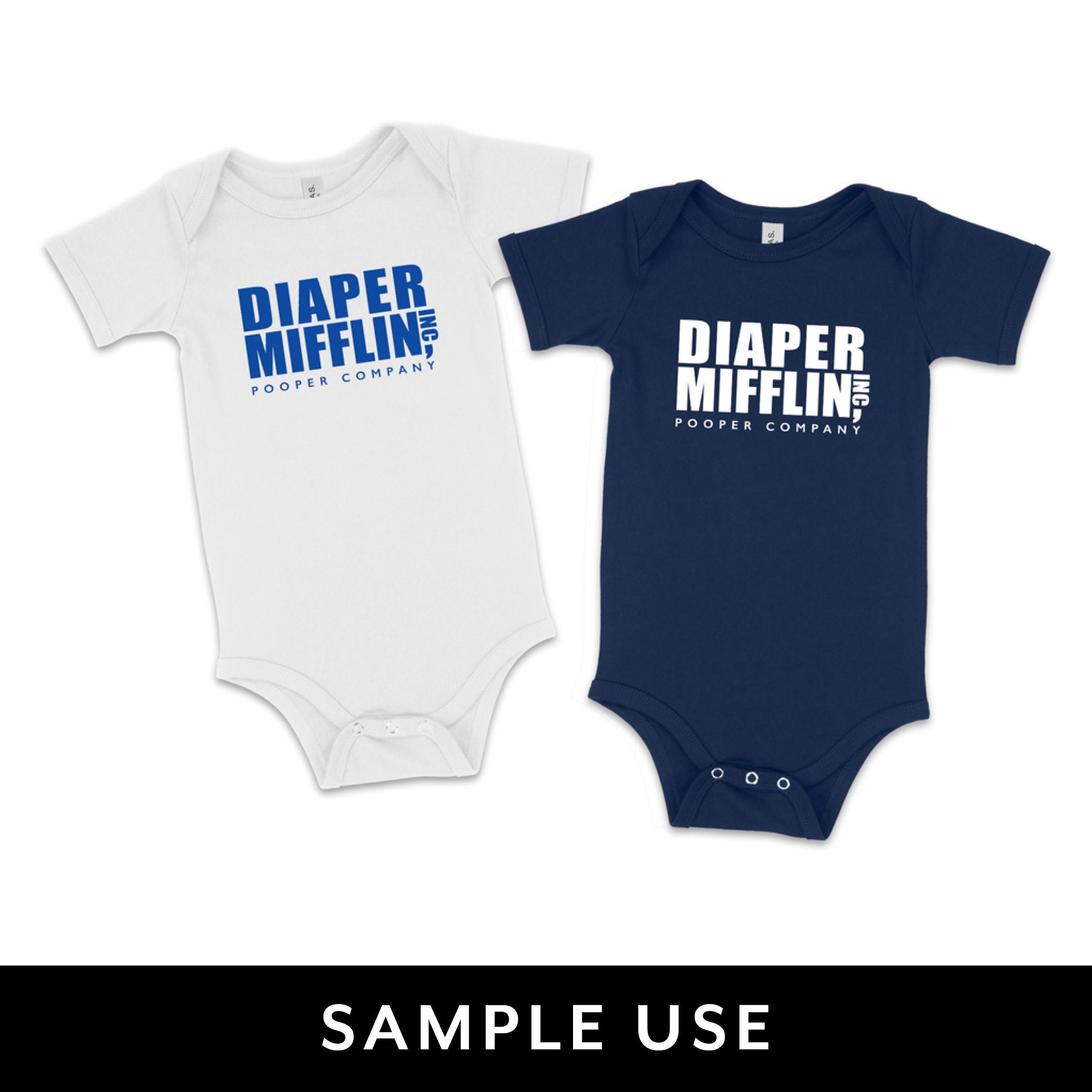 Diaper Mifflin Pooper Company SVG Download - Inspired by the Office - Etsy
