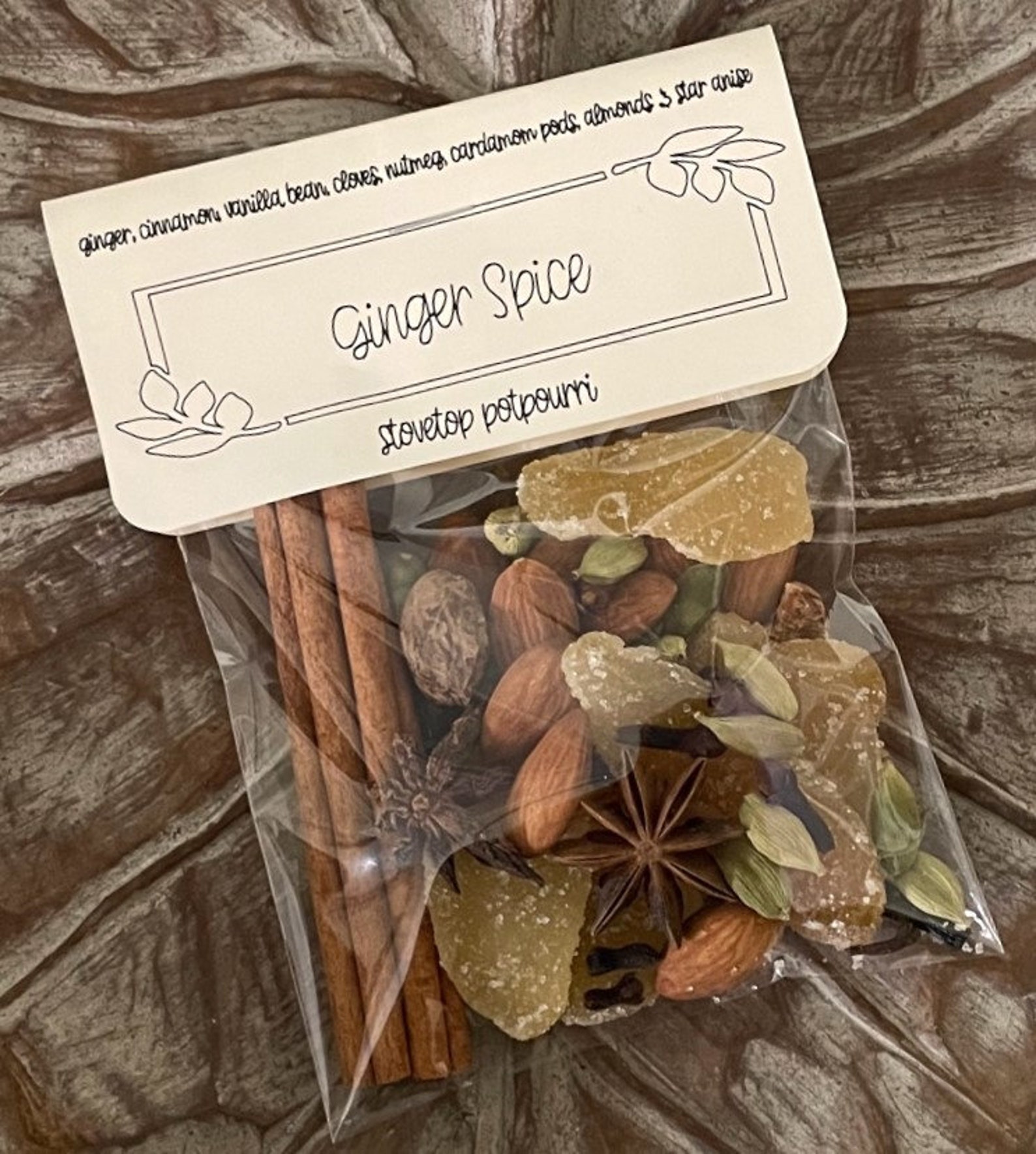 Stovetop Potpourri, Ginger Spice Simmering Potpourri, Simmer Pot ...