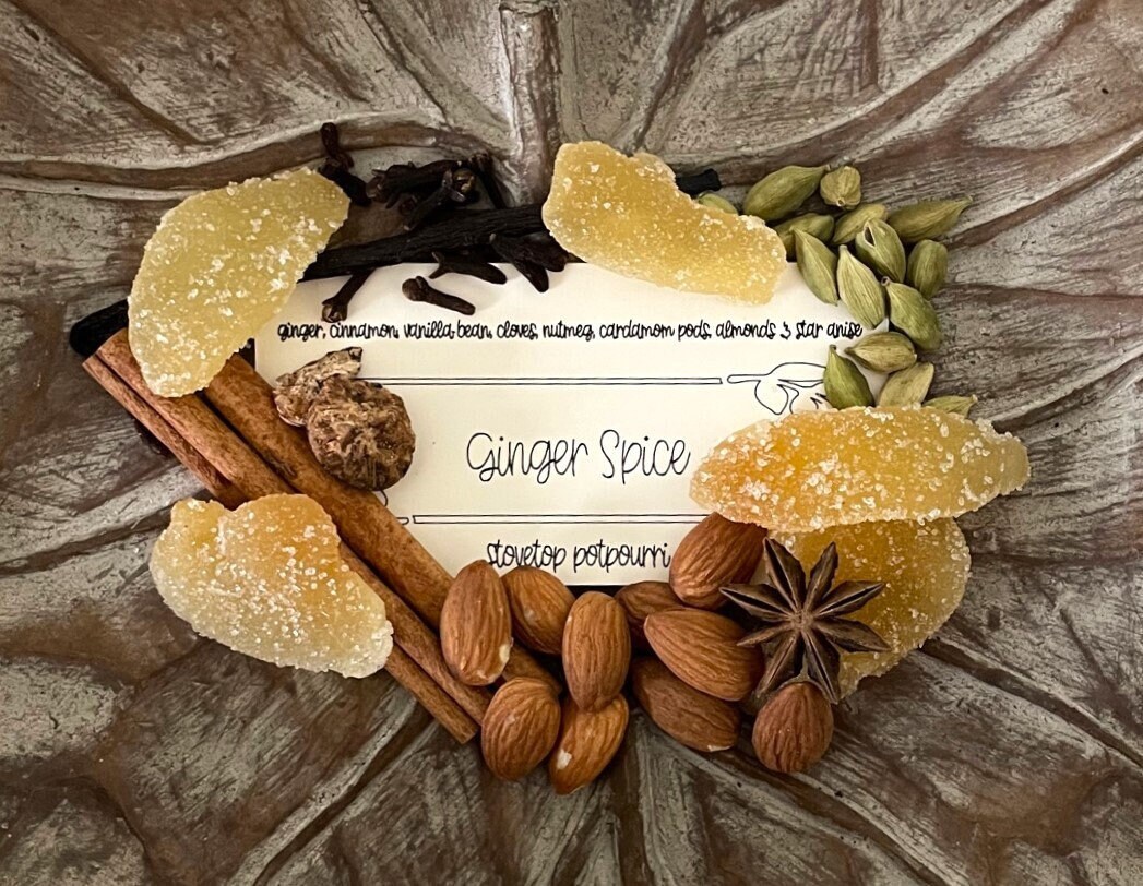 Stovetop Potpourri, Ginger Spice Simmering Potpourri, Simmer Pot ...