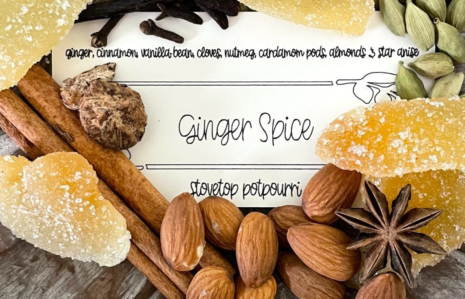 Stovetop Potpourri, Ginger Spice Simmering Potpourri, Simmer Pot ...