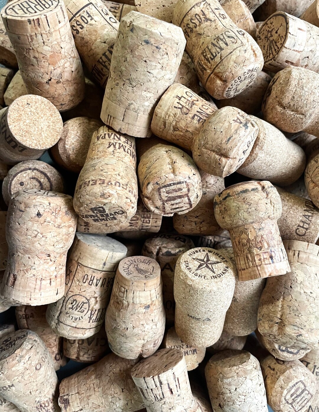 75 Champagne Corks, Used Champagne Corks, Champagne Corks for Craft ...