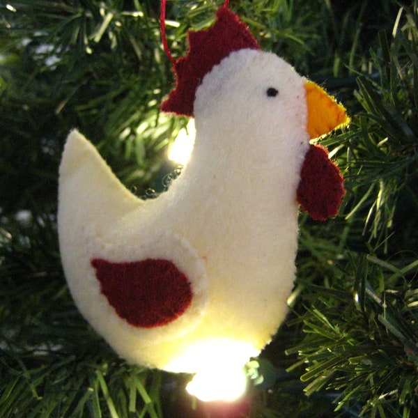 Chicken Ornament - Etsy
