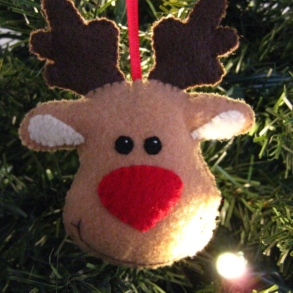 Felt Reindeer - Etsy