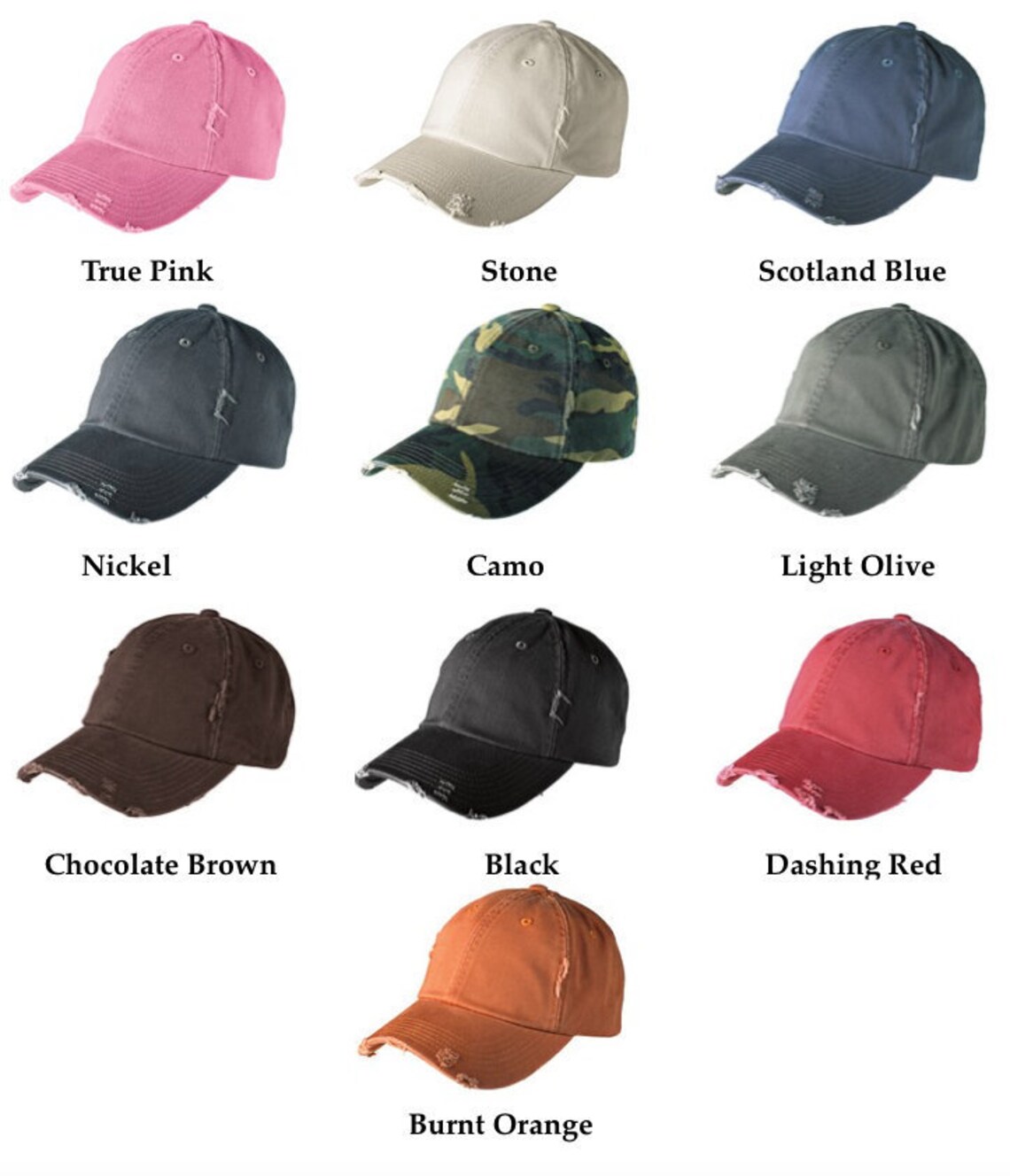 Taco Hat Embroidered Baseball Cap Distressed - Etsy