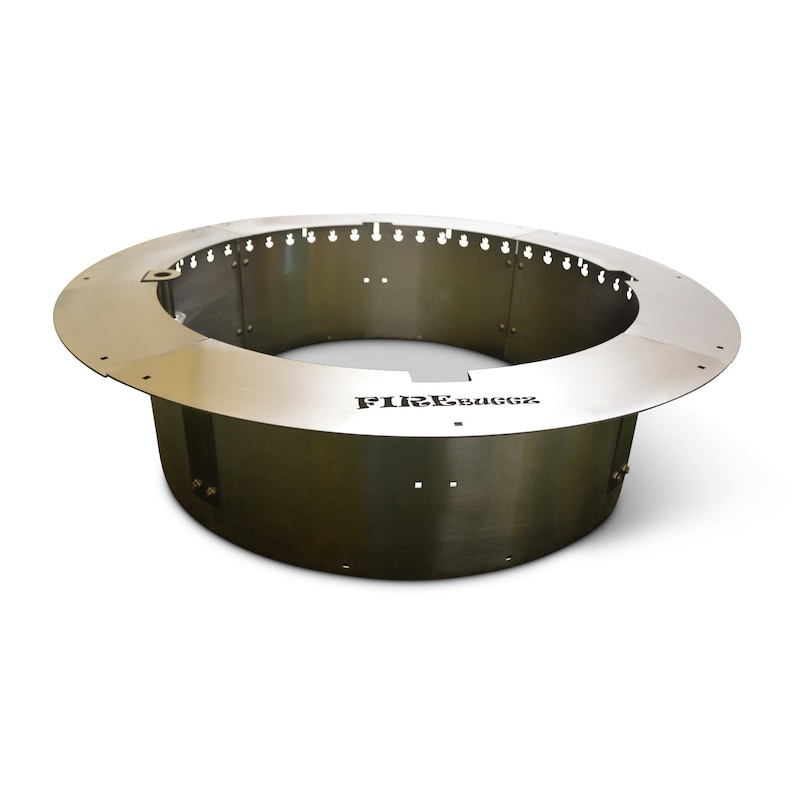 Smokeless Stainless Steel Fire Pit Insert 29" - Etsy