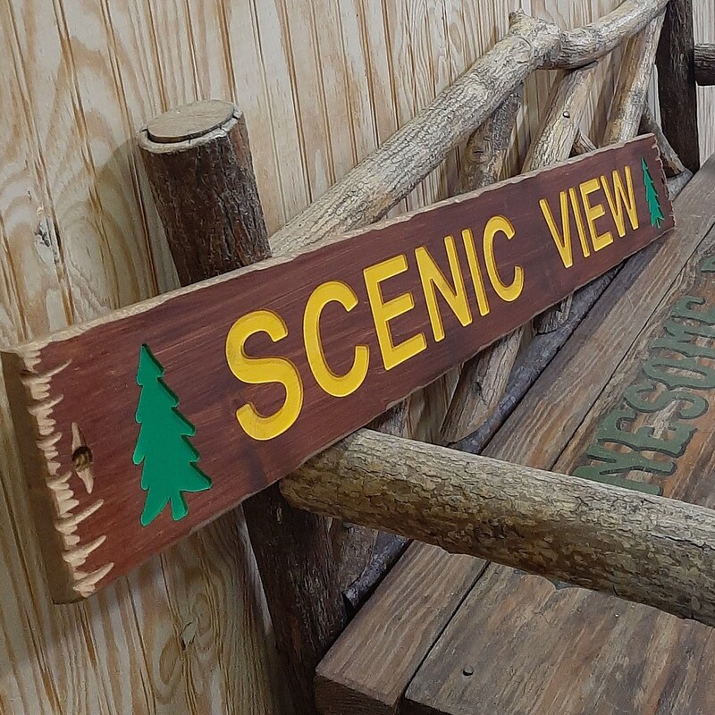 Custom Scenic View Sign - Etsy