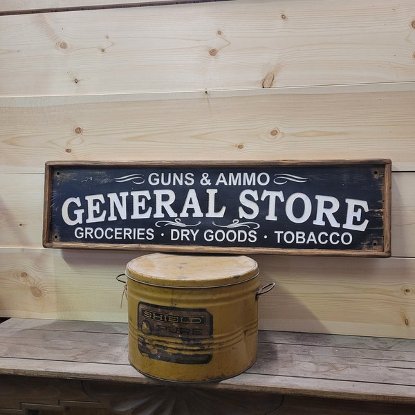General Store Sign - Etsy