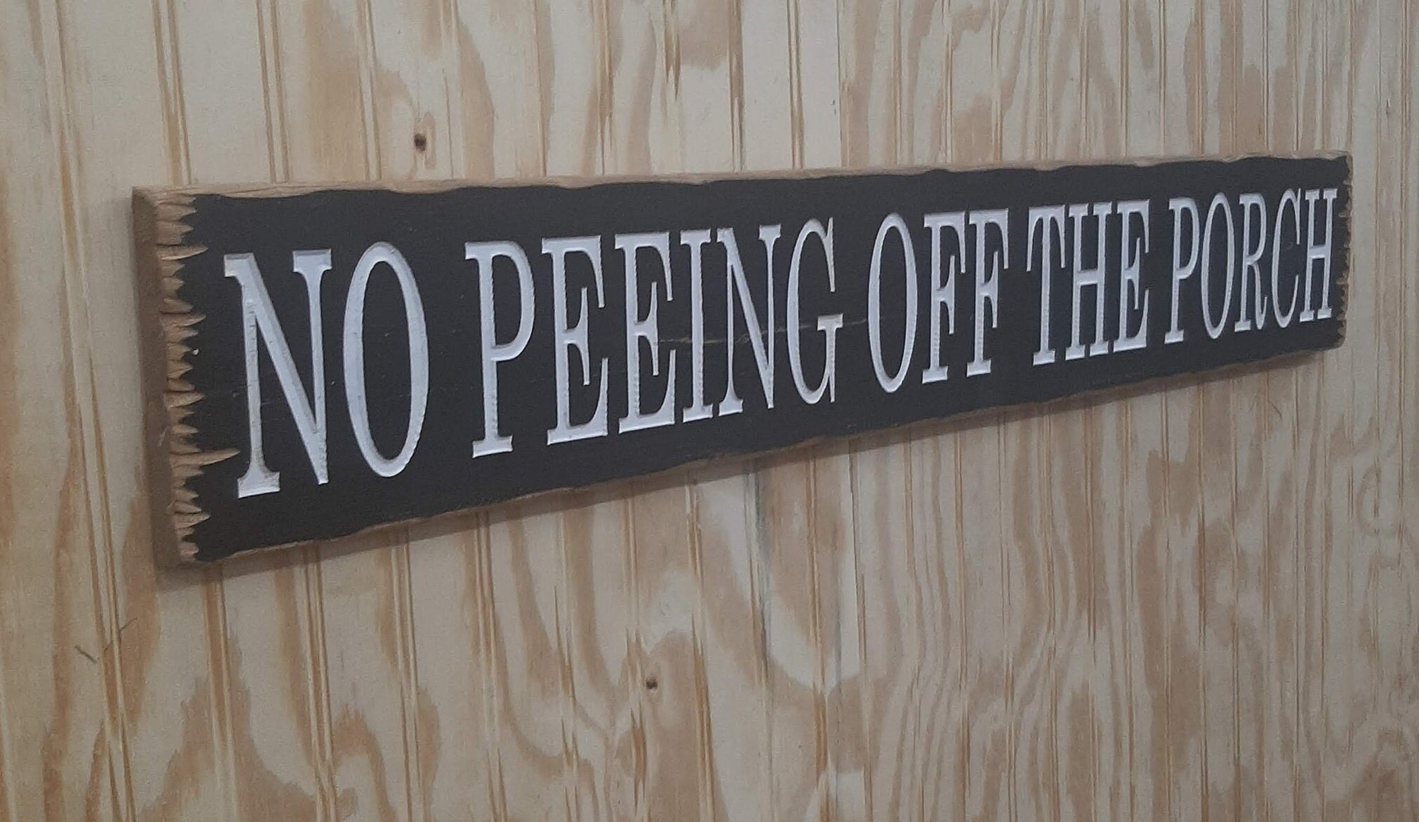 No Peeing off the - Etsy