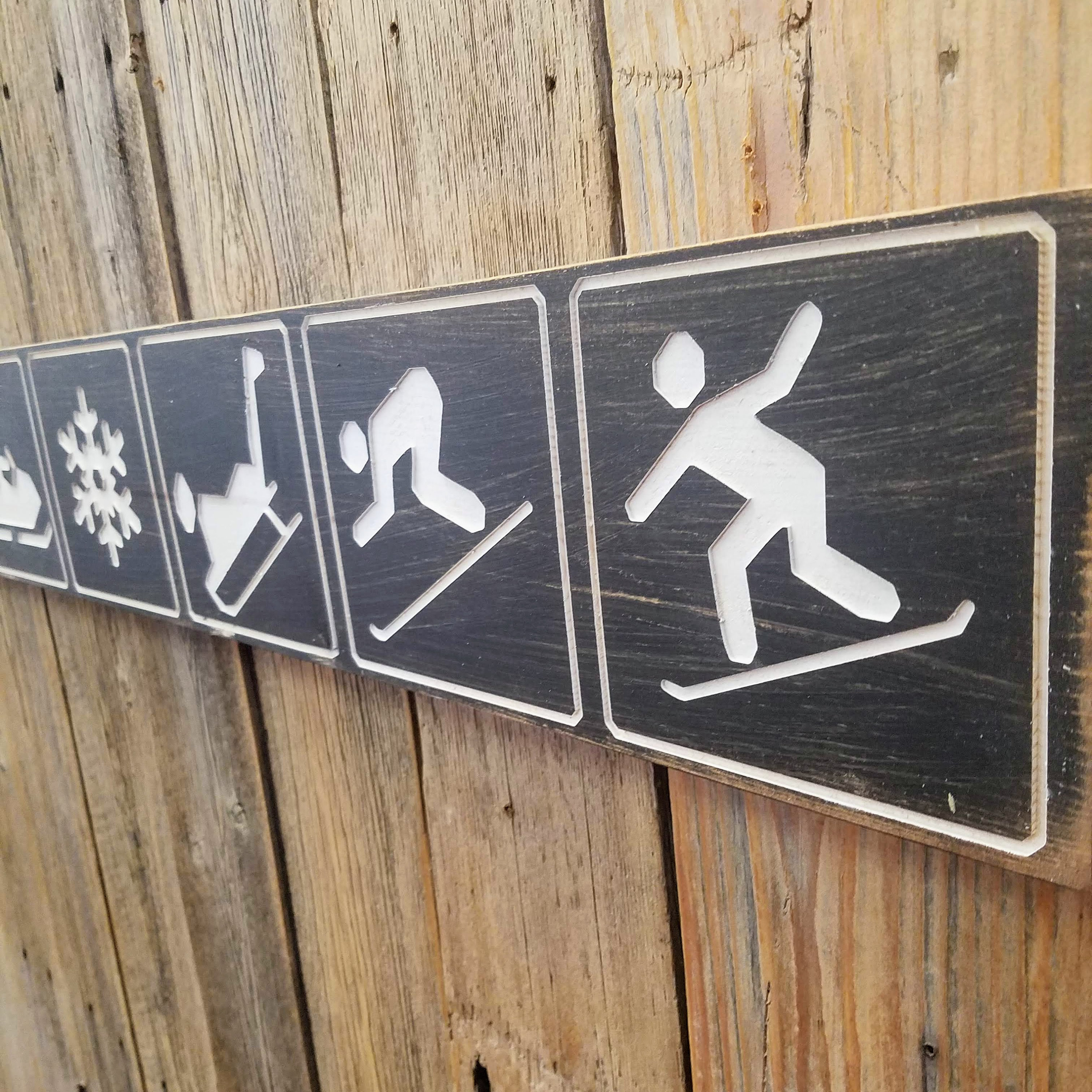 Colorado/Rustic/Carved/Mountains/Wood/Sign/Recreational | Etsy