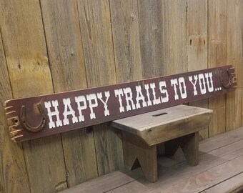 Happy Trails to You - Etsy