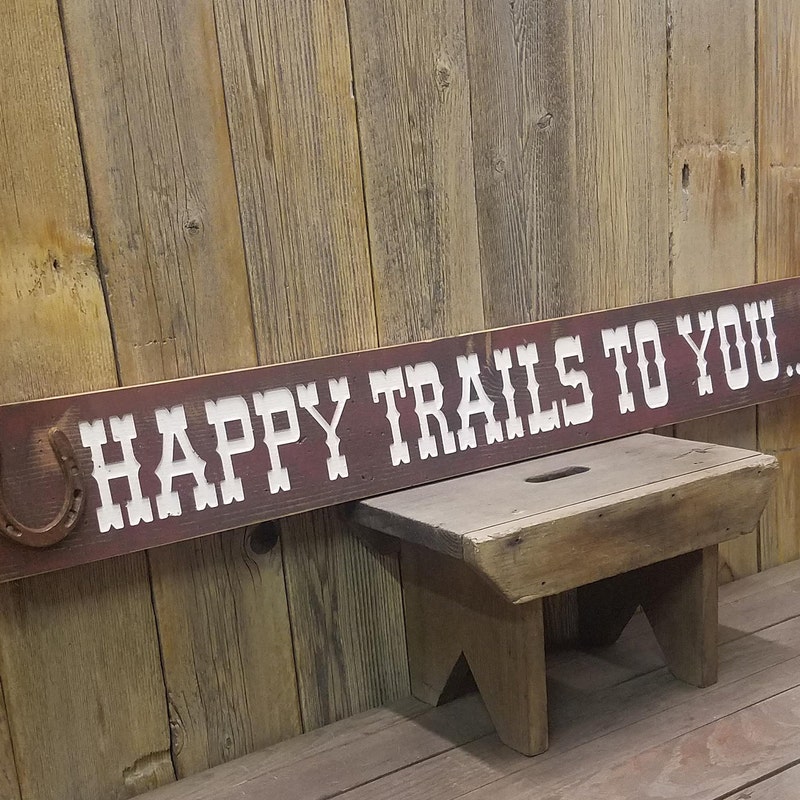 Happy Trails to You - Etsy