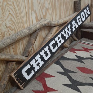 Chuckwagon/rustic/wood/sign/ranch/décor/cowboys/bunk House/western/bbq ...