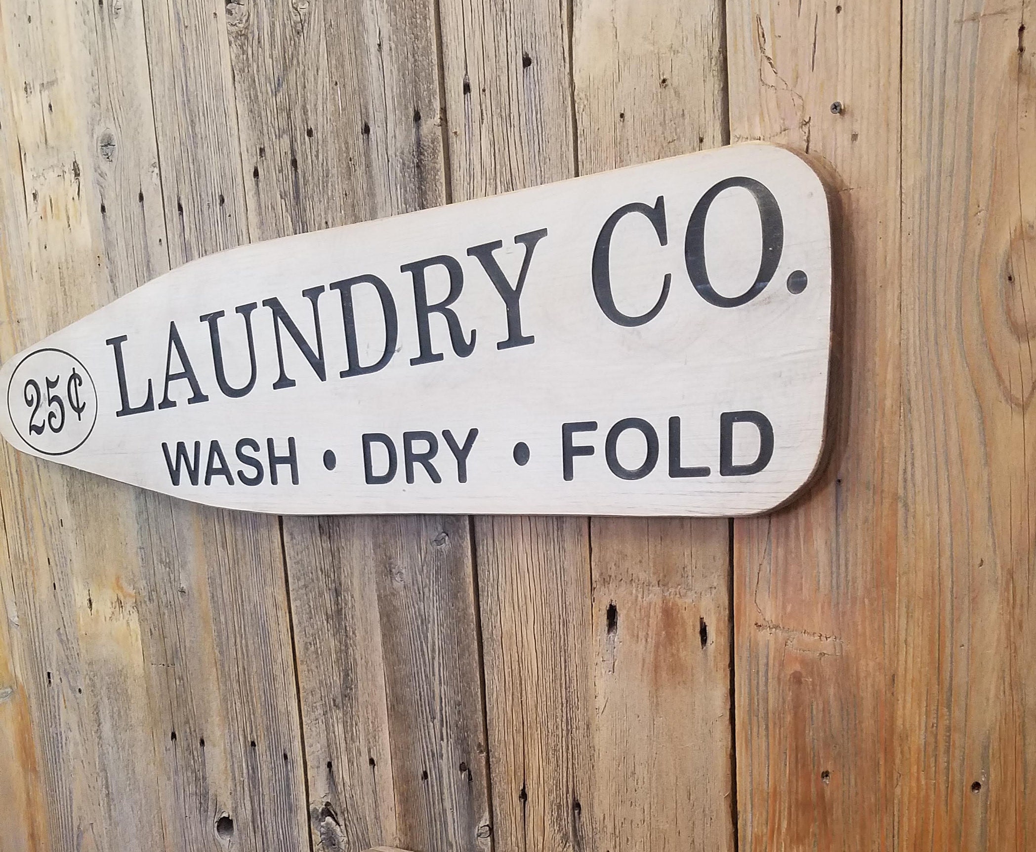 Laundry Co./Wash Dry Fold/Rustic/Carved/Wood/Sign/Laundry Room/Laundry ...