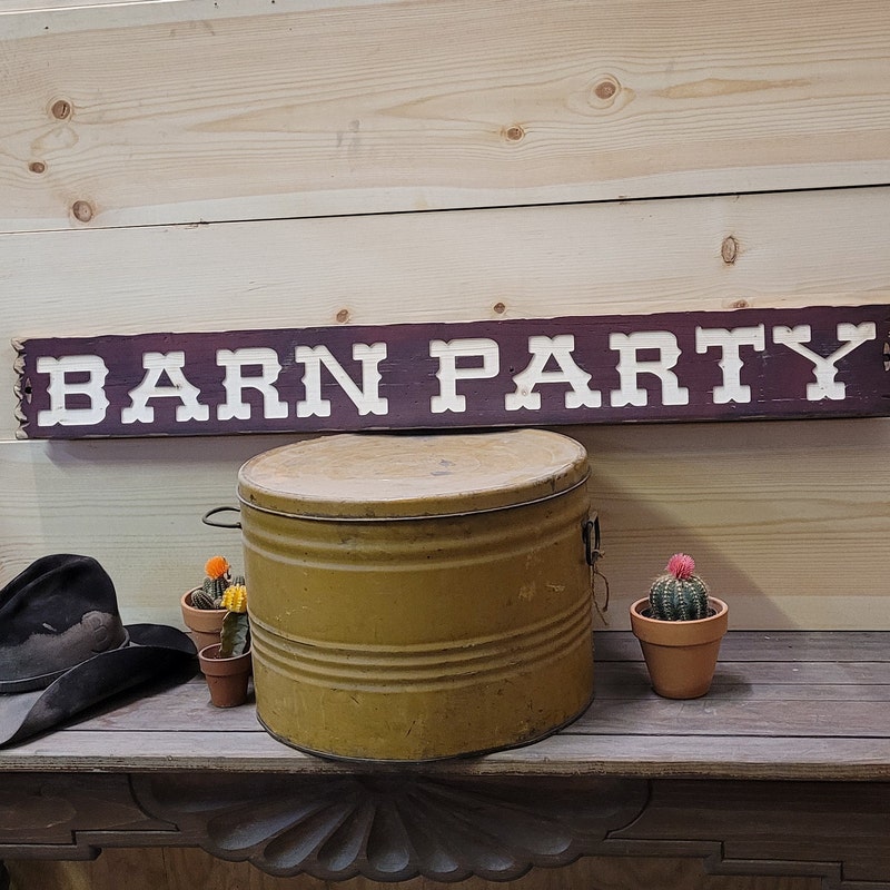 Barn Wood Sign - Etsy