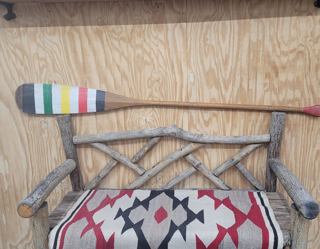 Vintage Paddle/weathered Adirondack Canoe Paddle/rustic/wall Art ...