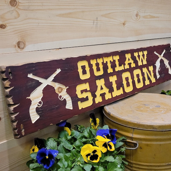 Outlaw Sign - Etsy
